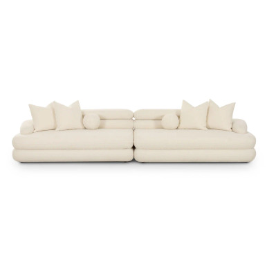 Avenir Cream Boucle Modular Sofa