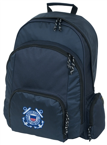 Large Backpack With Coast Guard Logo