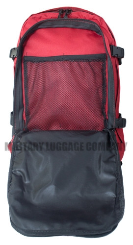 Red Improved Three Day Stretch Backpack | Military Luggage