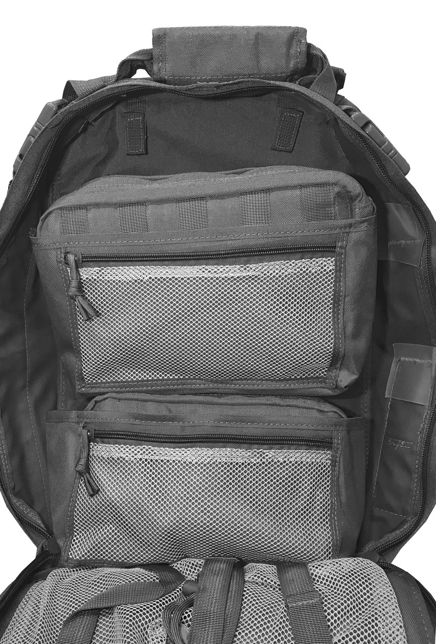 Black Mini Hospital Backpack | Military Luggage