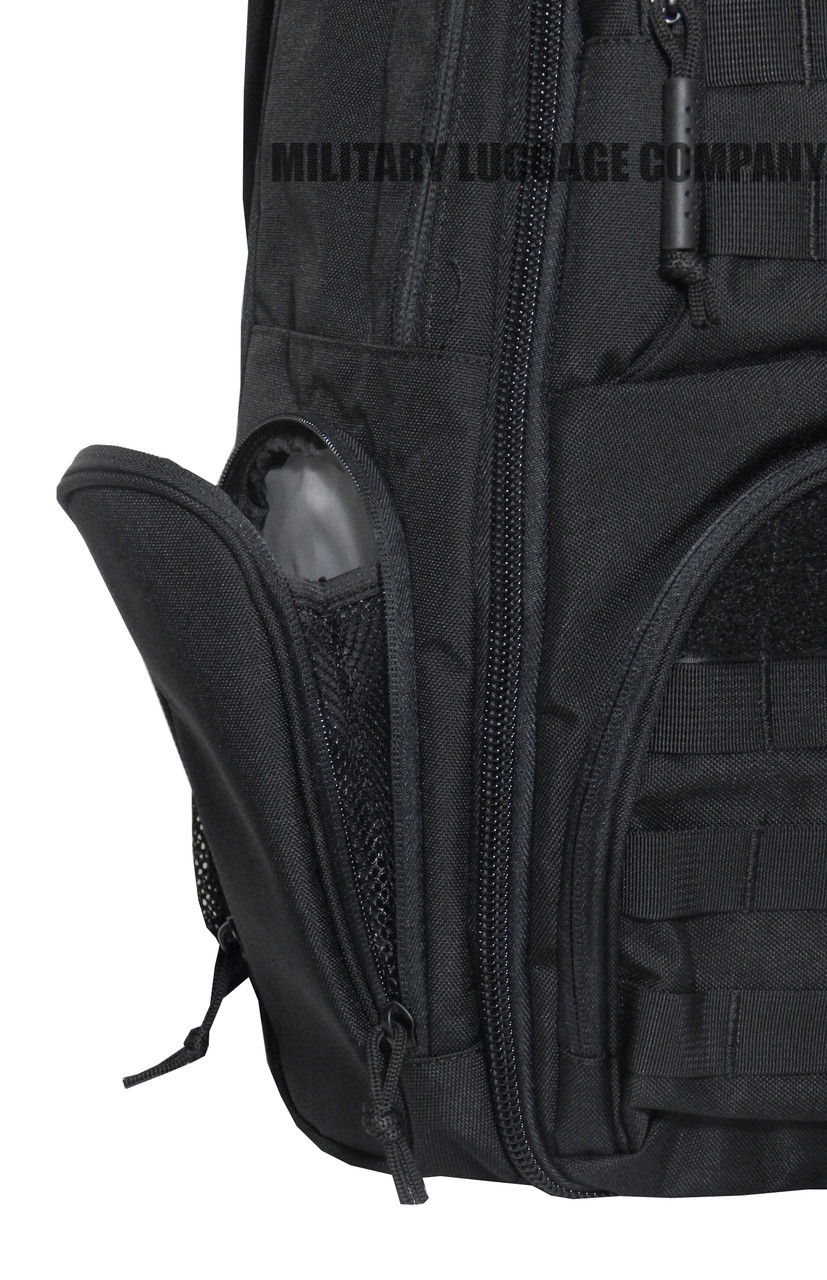 Black Expandable Backpack By Propper | Military Luggage