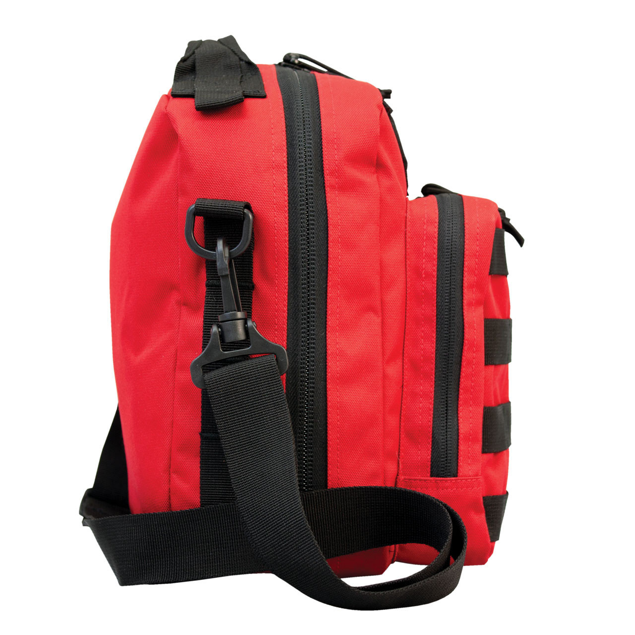 Red First Aid Blow Out Bag for Emergencies