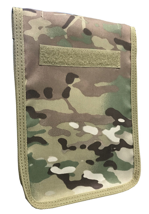 Multicam OCP Zippered 6 x 9 Top Spiral Notebook Cover With 6 X 9 Notebook