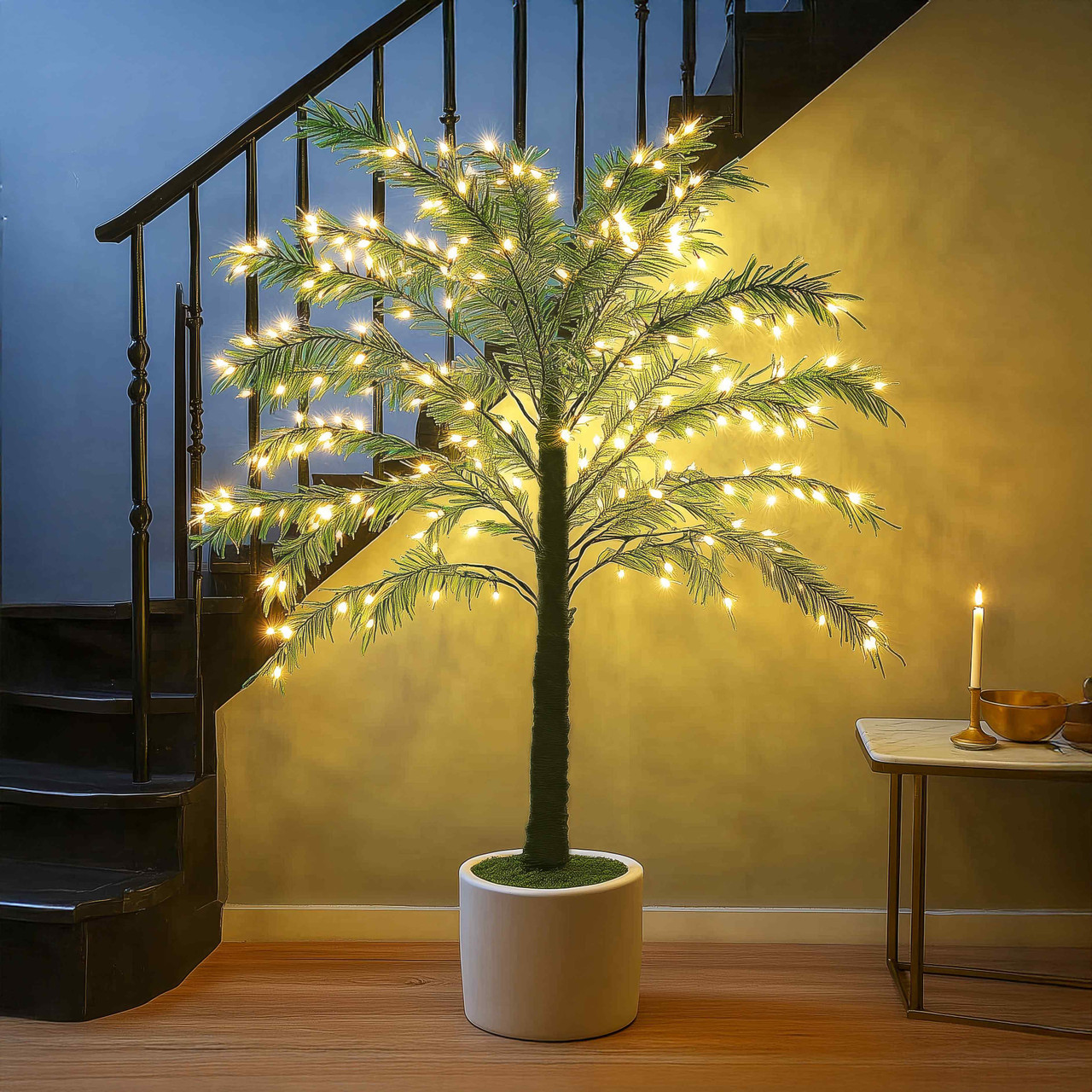 Tropical Twinkle Palm Tree