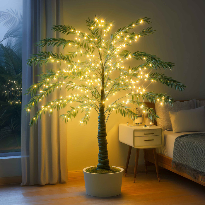 Tropical Twinkle Palm Tree