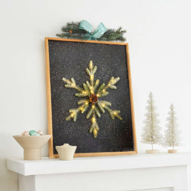 Snowflake Starlight Frame