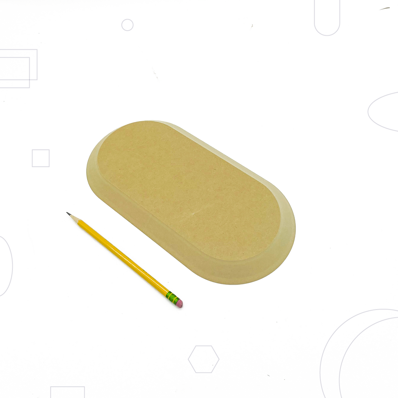 OG Rounded Rectangle 6 in x 12 in - Stone Leaf Pottery
