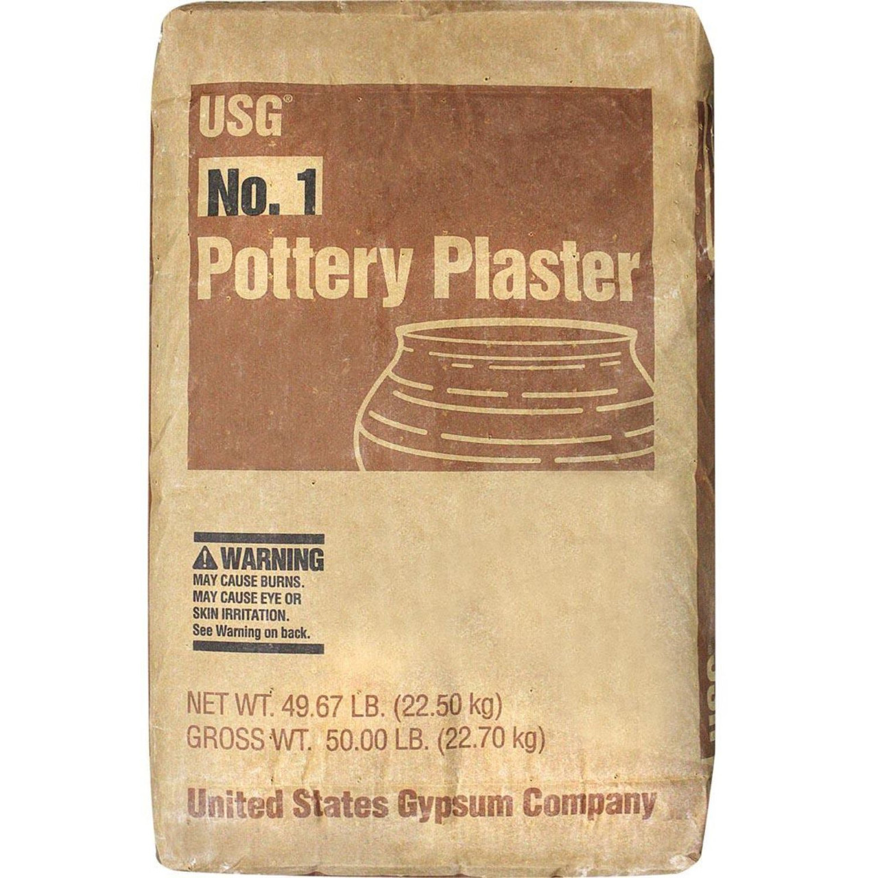 Plaster - USG #1 Pottery Plaster - Stone Leaf Pottery