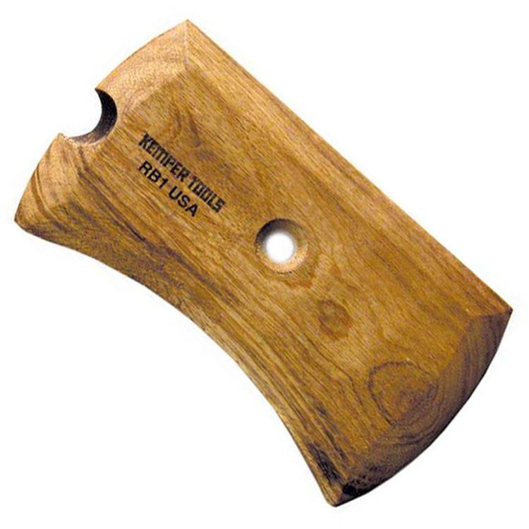 RB1 Wooden Rib - Stone Leaf Pottery