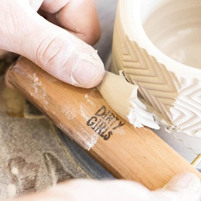 Handy Facet Tool - Wiggle - Stone Leaf Pottery
