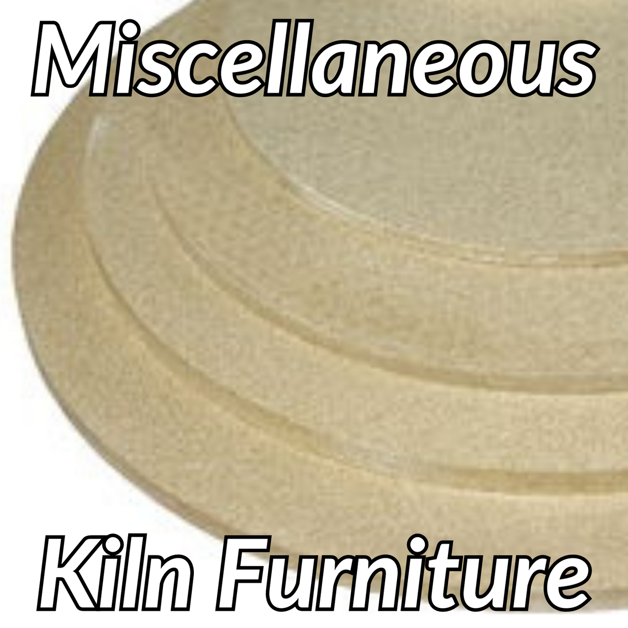 Kiln Shelf: 1027-3 X 5/8 half shelf - Stone Leaf Pottery