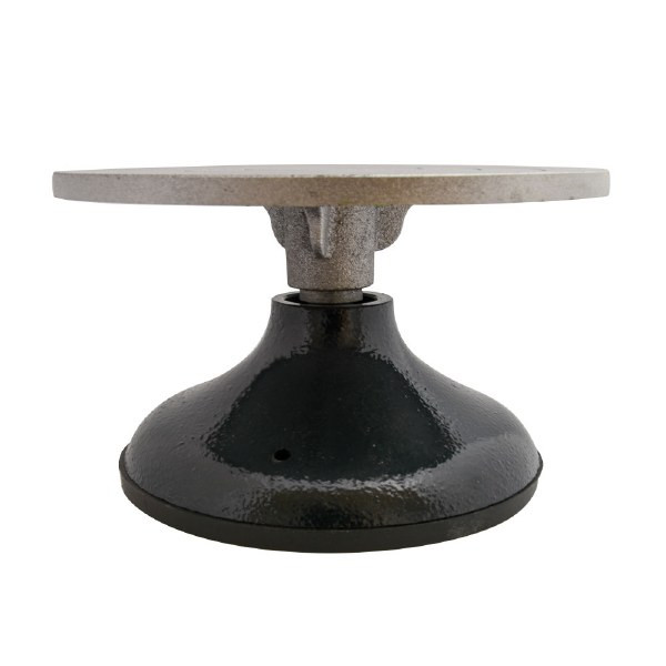 Banding Wheel - 7x4 Stainless Steel - Stone Leaf Pottery