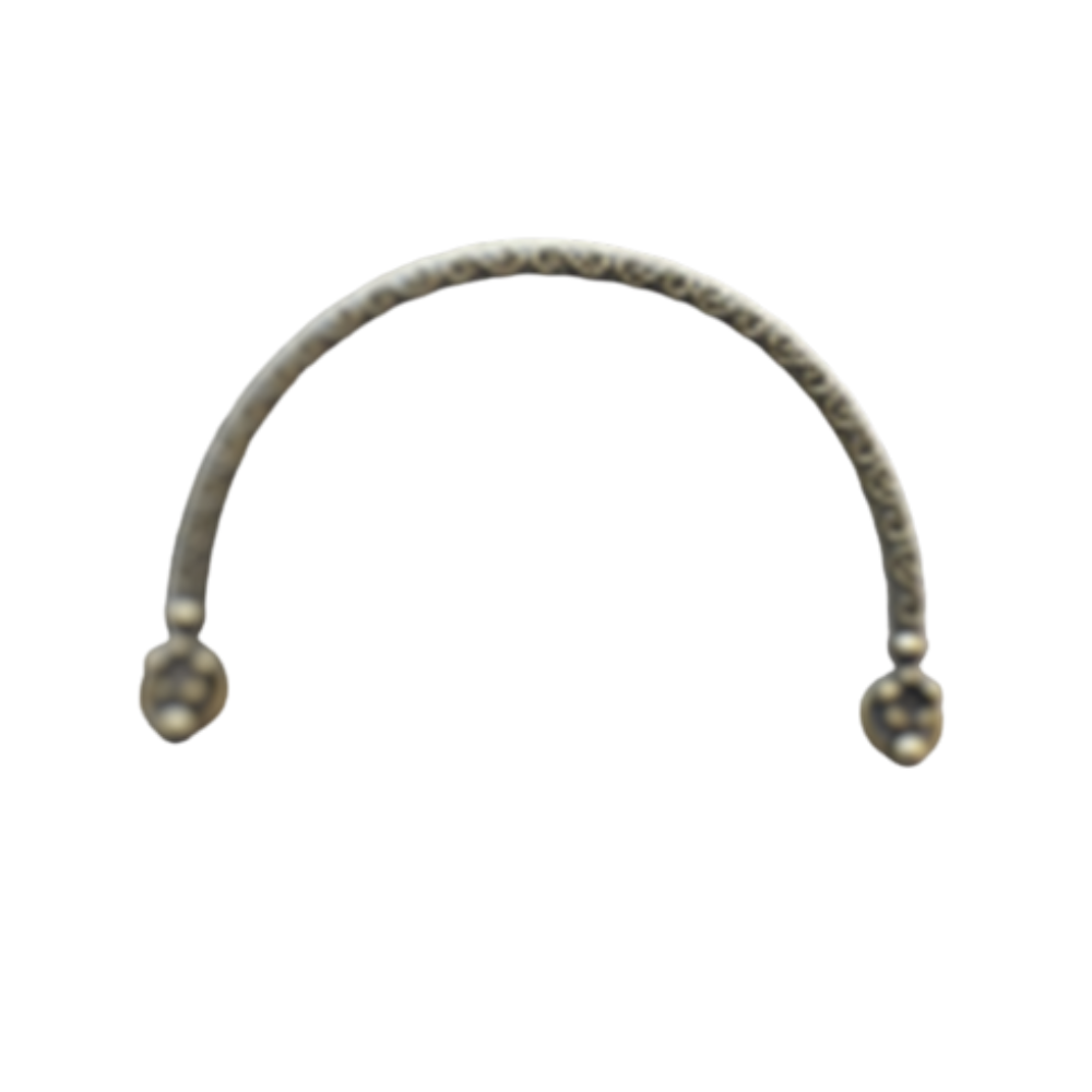 Metal Teapot Handle, 5" - Stone Leaf Pottery