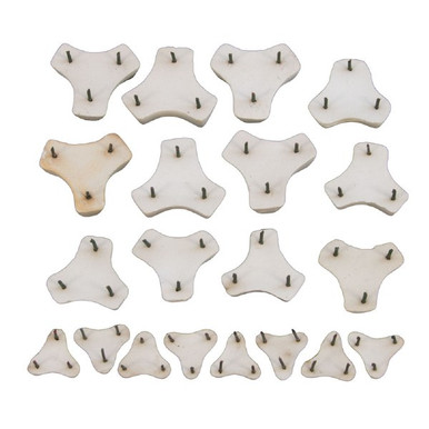 Mini Single PIn Stilt Set - Stone Leaf Pottery