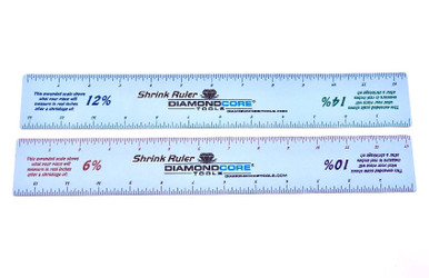 Shrink Ruler (Double-Sided, Sold Individually) - Stone Leaf Pottery