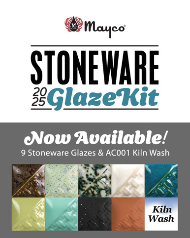 Stoneware Sampler Kit 2025 - Stone Leaf Pottery
