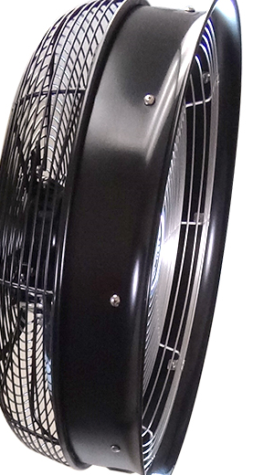 Black Shroud for 18" Outdoor Fans (misting & non-misting) - HydroMist
