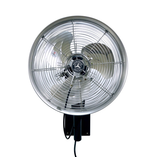 Stainless Steel 14" Oscillating Misting Fan with 4 Nozzles