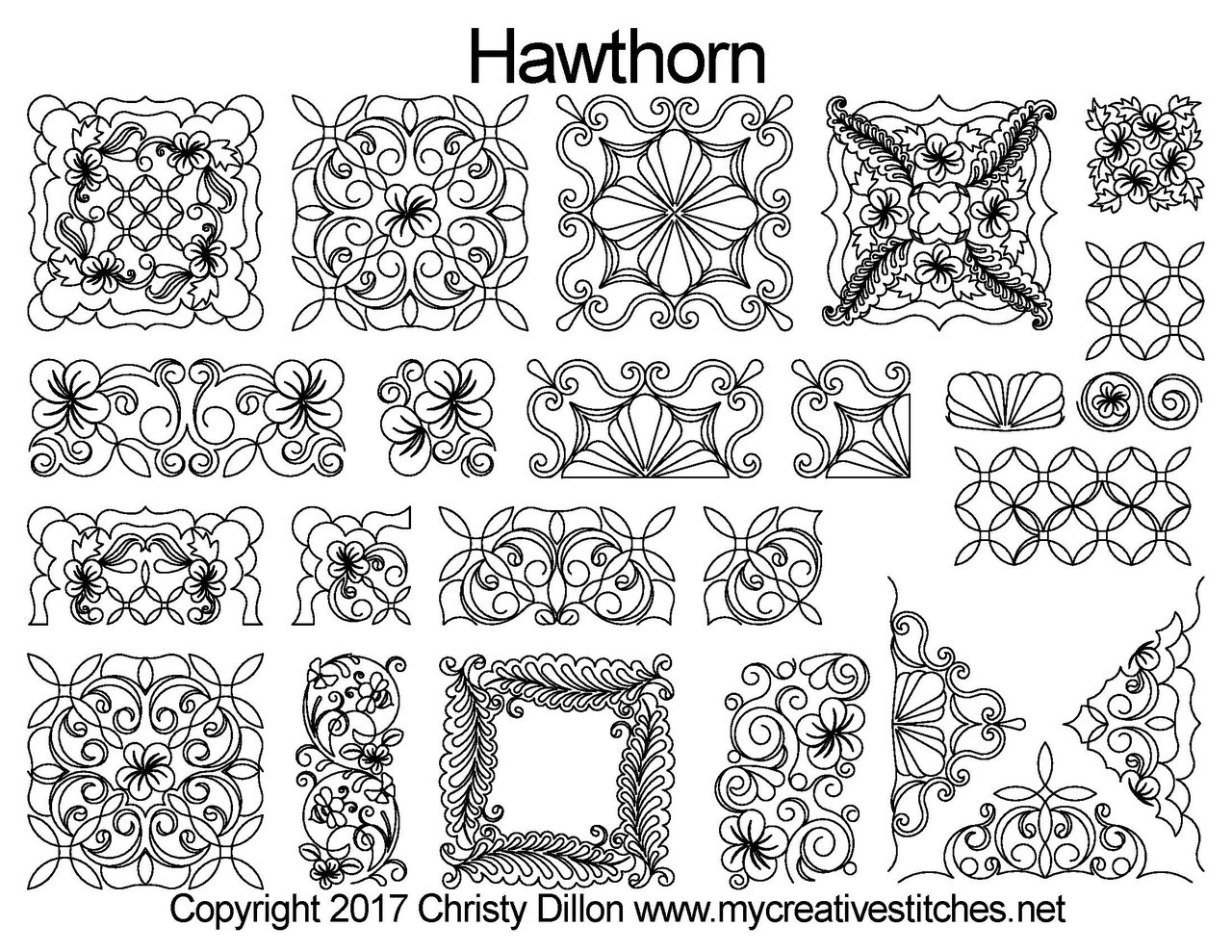 Piano Key Borders Set - My Creative Stitches