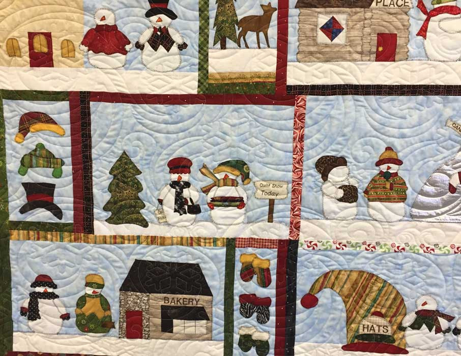 West Wind in Winter | Edge to Edge Pantograph Patterns