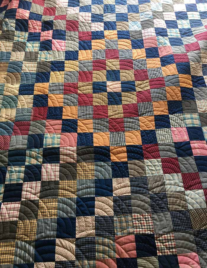 Baptist Fan Simple Edge-to-Edge Digital Quilting Patterns