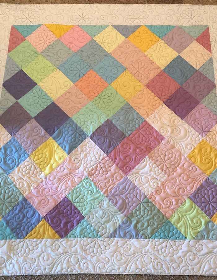 Meandering Marigolds Edge-to-Edge Digital Quilting Patterns
