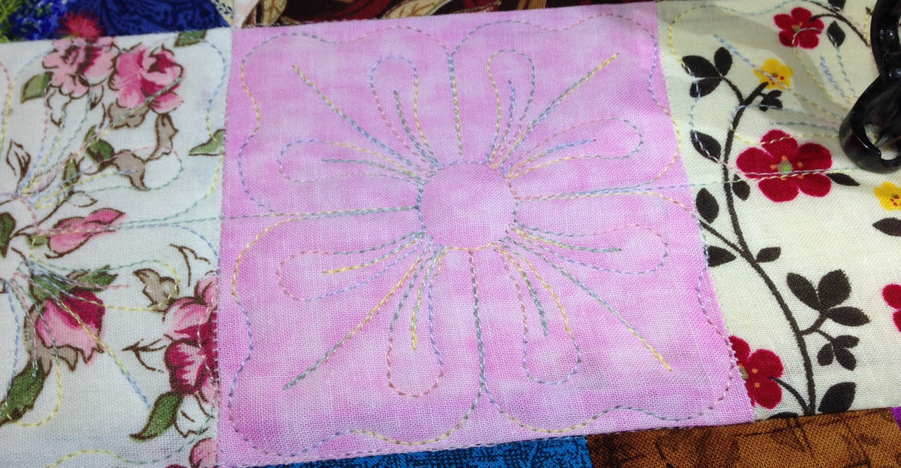 Flower Power Border - My Creative Stitches