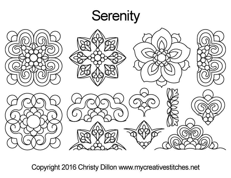 Serenity Set - My Creative Stitches
