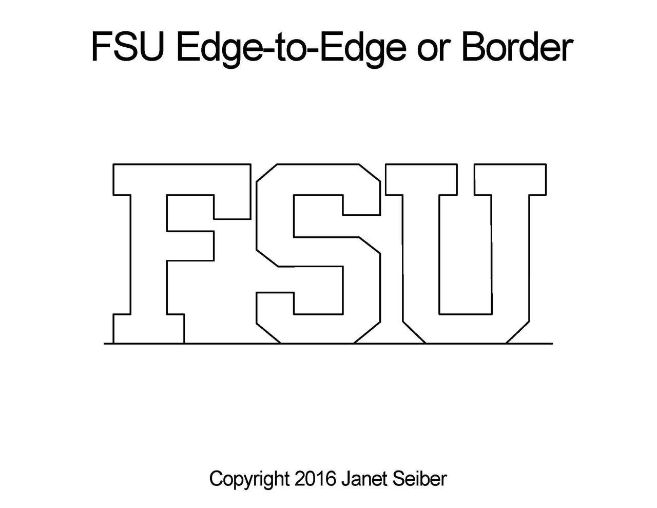 fsu coloring page