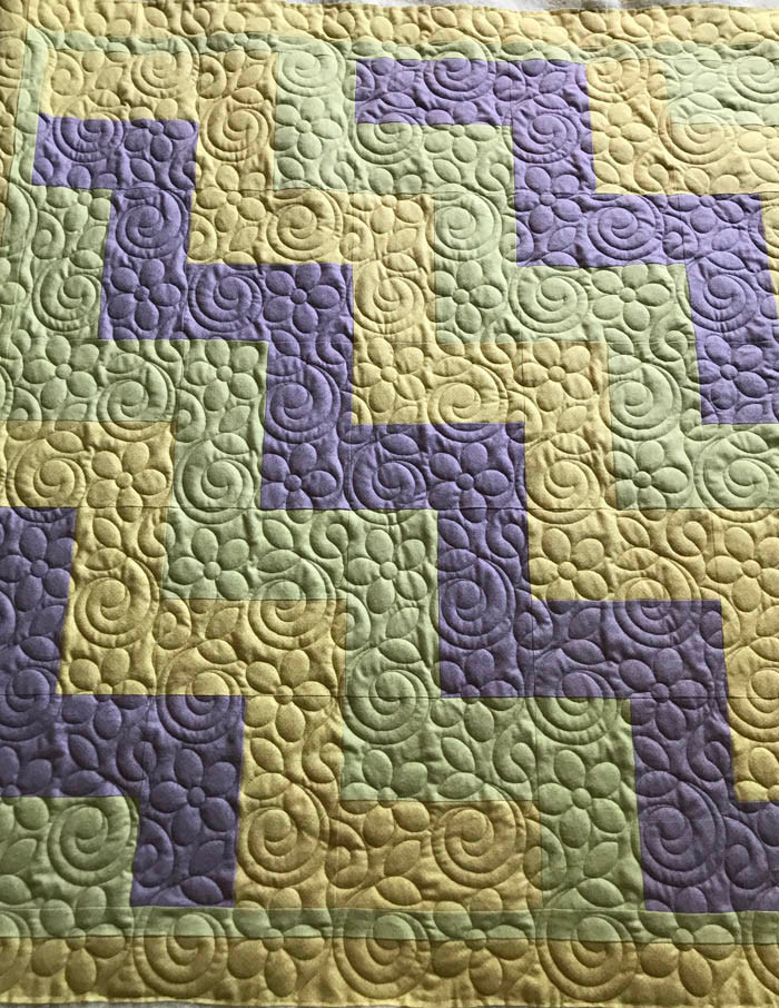 Computerized Quilting Pattern Briar Rose Border 1
