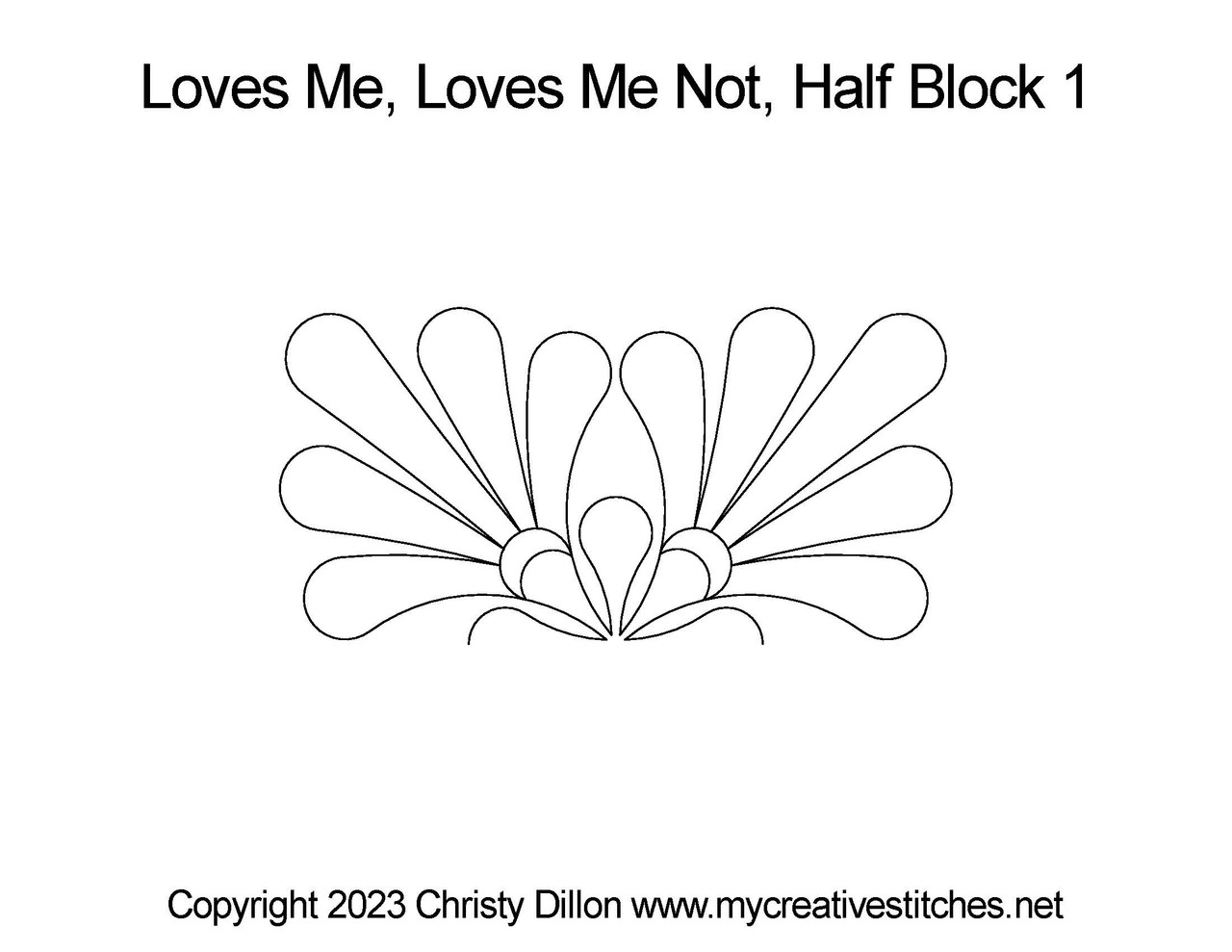 Loves Me, Loves Me Not, Half Block 1