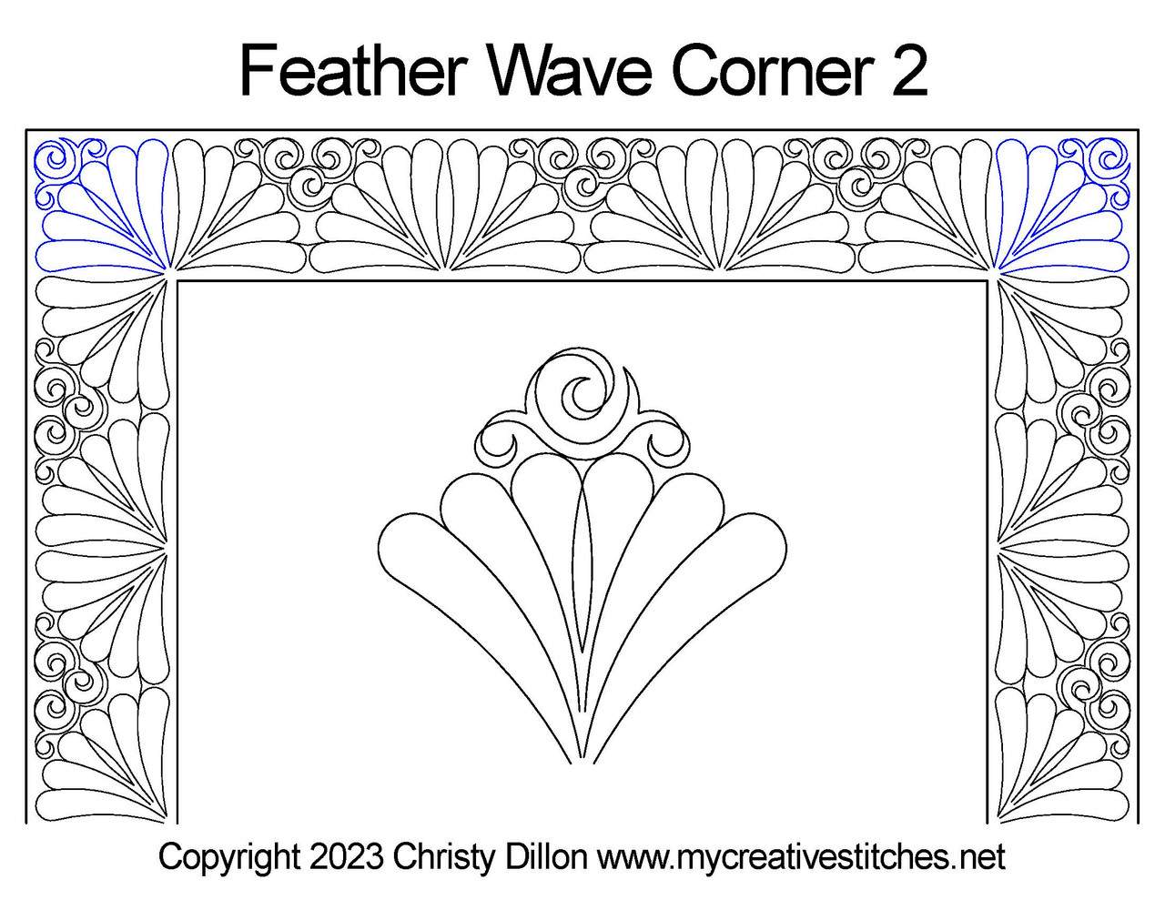 Feather Wave Corner 2