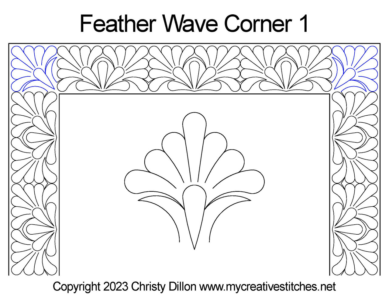 Feather Wave Corner 1