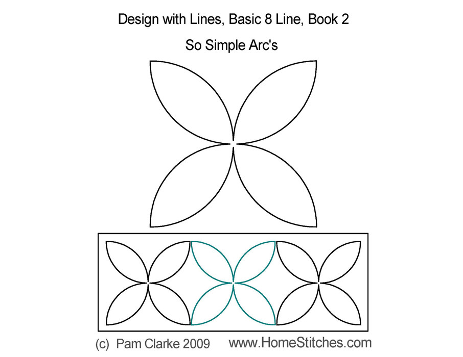 Pam Clarke So Simple Arcs - My Creative Stitches