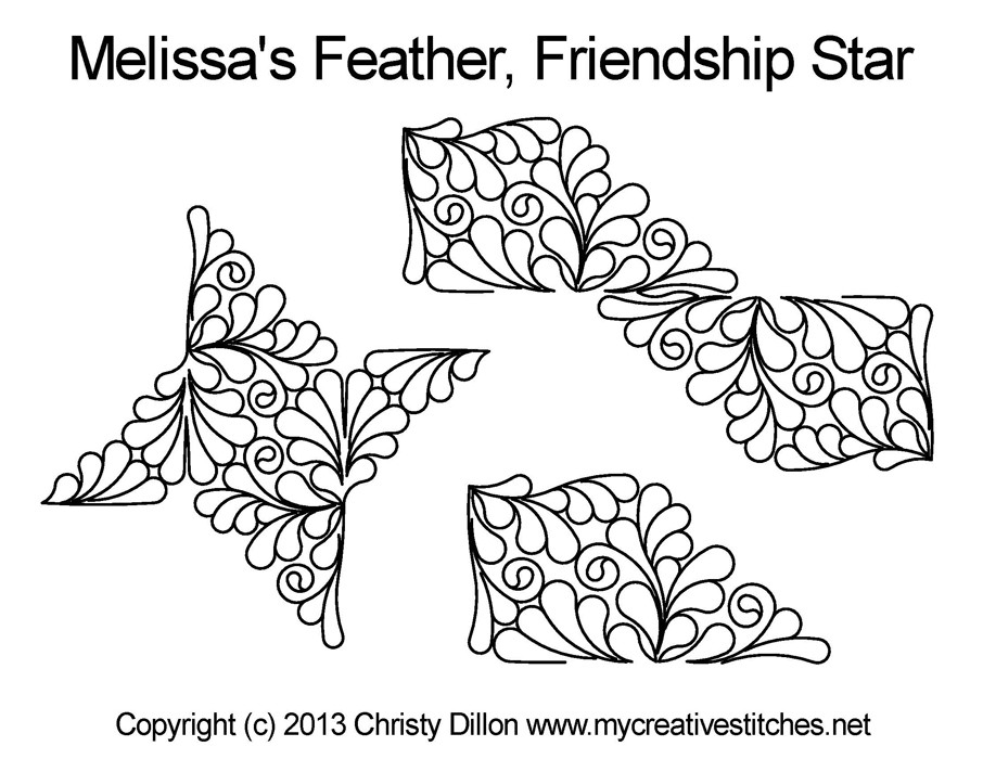 Friendship Star Set - My Creative Stitches