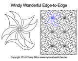 Windy Weather Edge-to-Edge - My Creative Stitches