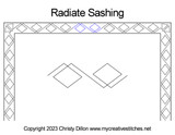 All Sashings - Modern and Geometric - My Creative Stitches