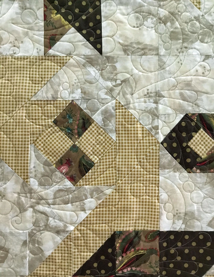 Computerized Quilting Pattern Angel Wings Edge-to-Edge