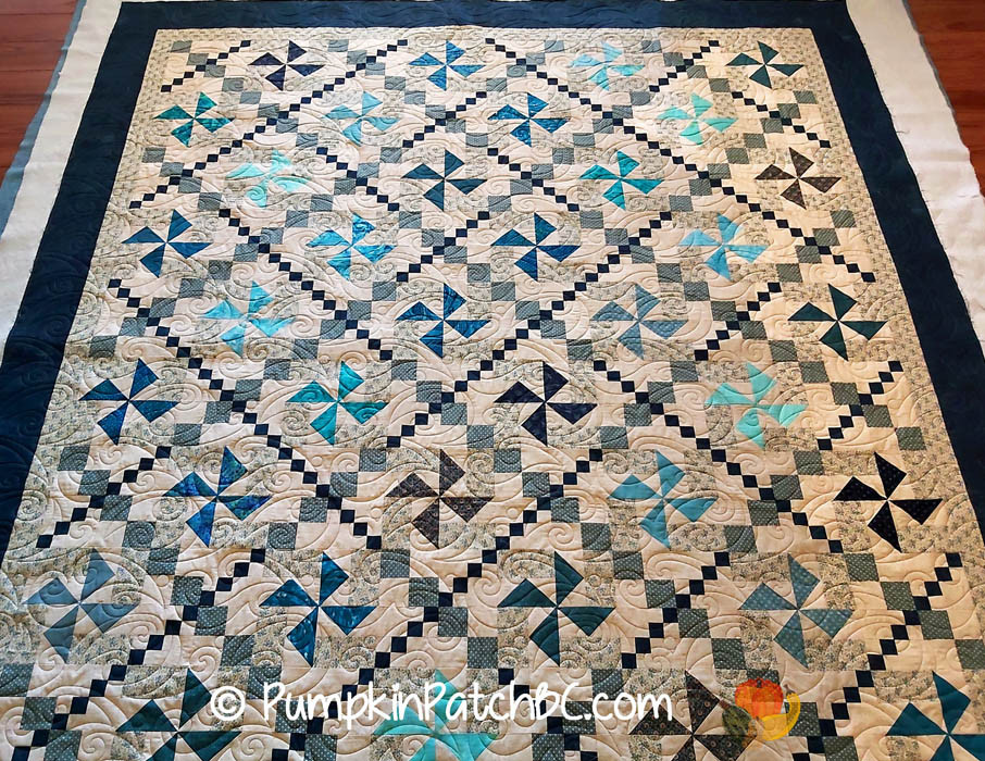 Computerized Quilting Pattern Persephone Edge-to-Edge 3