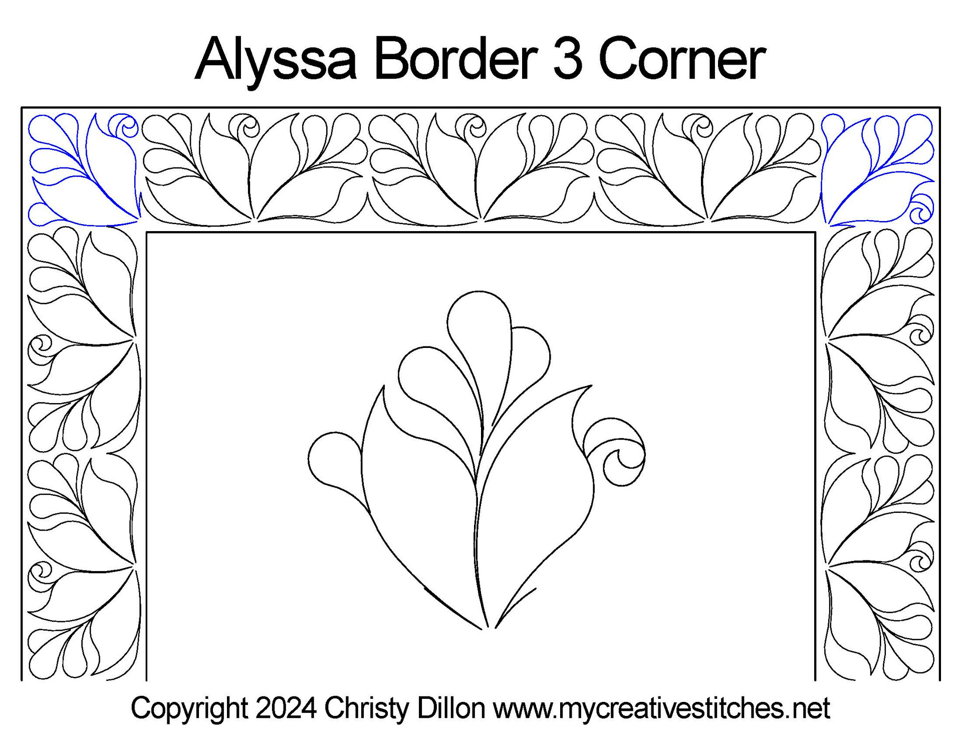 All Borders & Corners - Feathers - Page 1 - My Creative Stitches