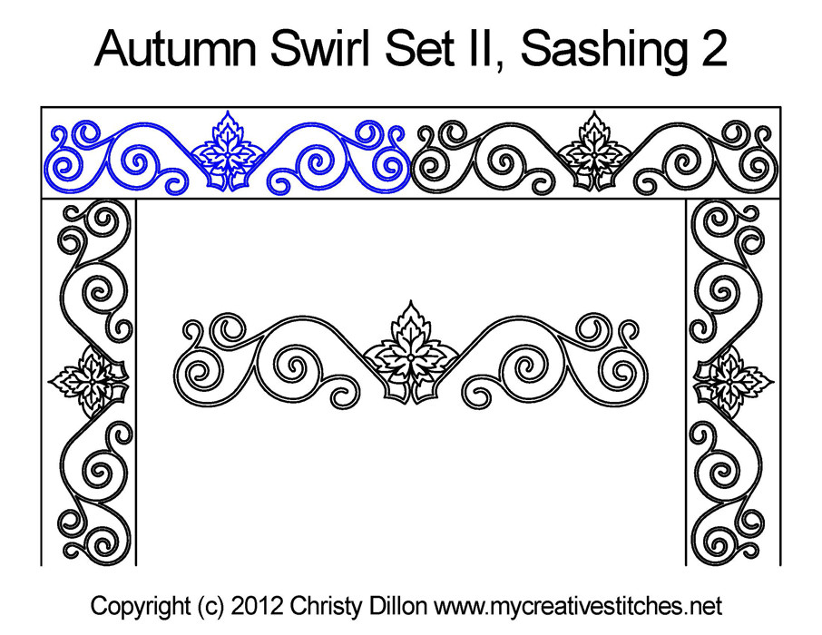 A New Sashing Set II - My Creative Stitches