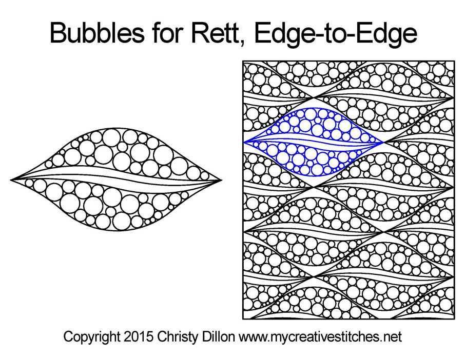 Square Feather Edge-to-Edge - My Creative Stitches