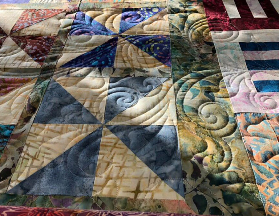 Computerized Quilting Pattern Cherokee Rose Edge-to-Edge