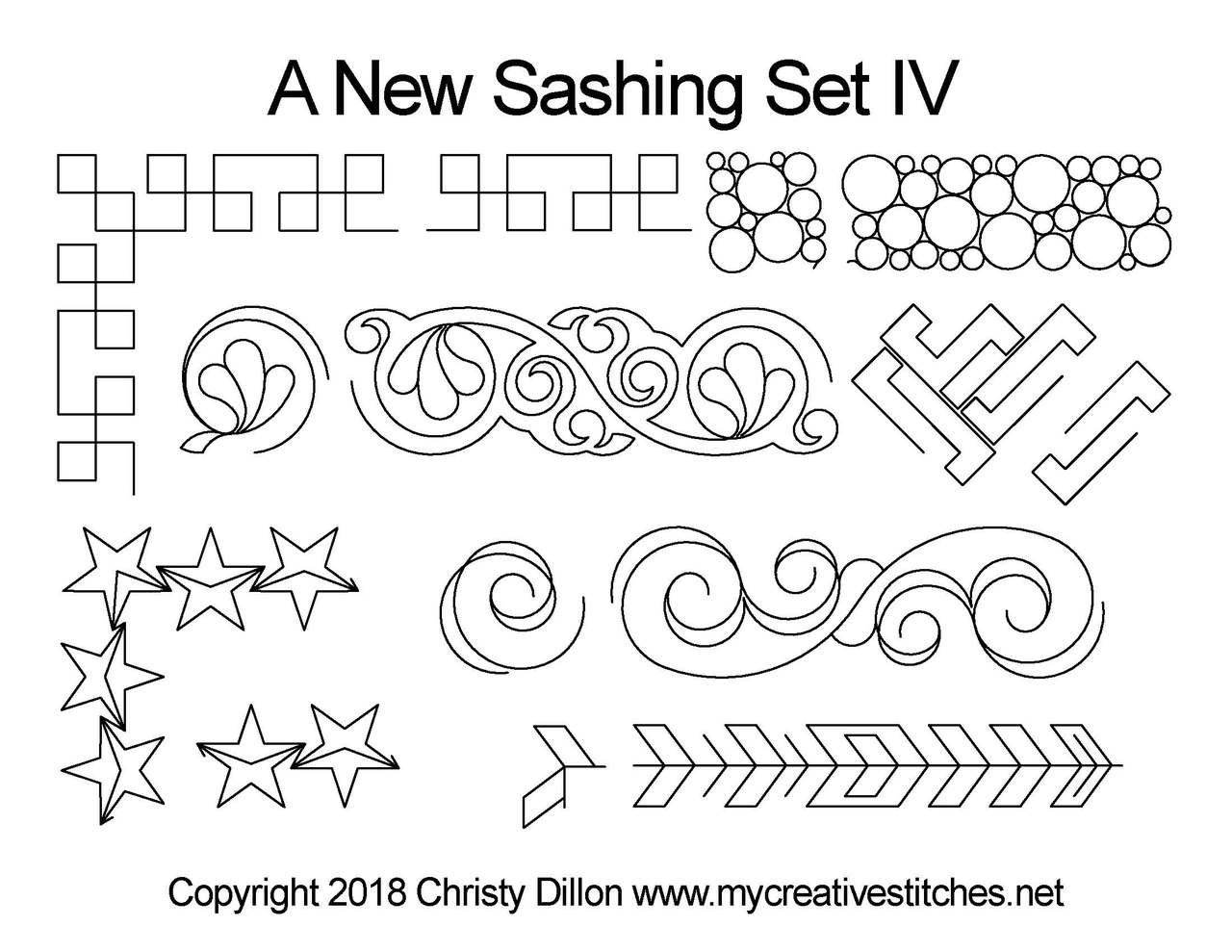 A New Sashing Set II - My Creative Stitches