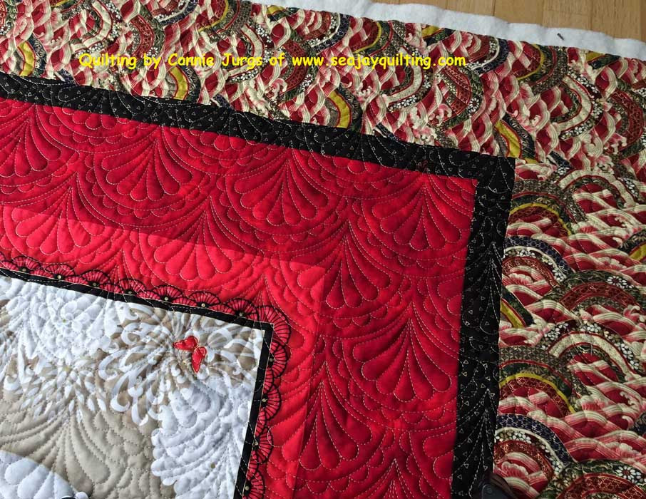 Computerized Quilting Pattern Edgewood Edge-to-Edge 2