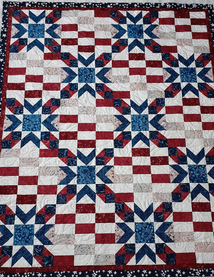 Computerized Quilting Pattern Persephone Edge-to-Edge 3