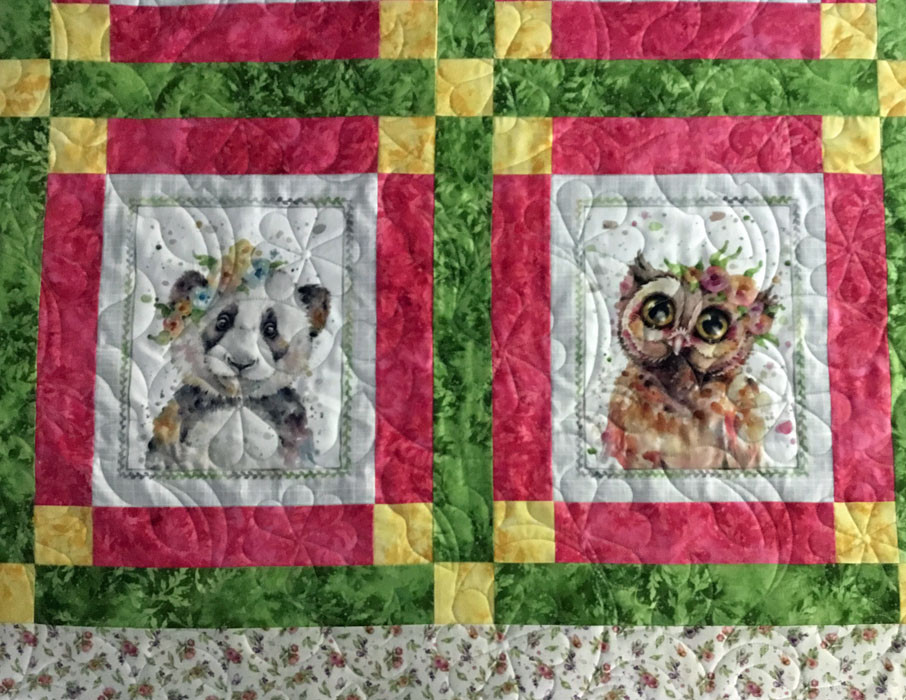 Computerized Quilting Pattern Persephone Edge-to-Edge 1