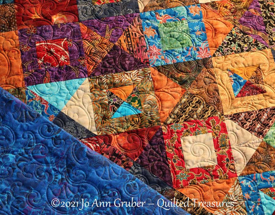 Computerized Quilting Pattern Ginkgo Edge-to-Edge