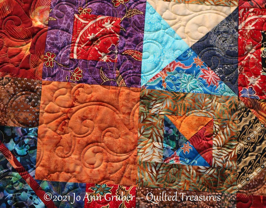 Computerized Quilting Pattern Ginkgo Edge-to-Edge