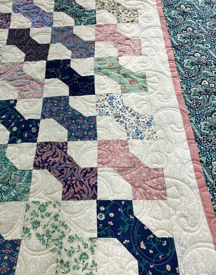 Computerized Quilting Pattern Ginkgo Edge-to-Edge